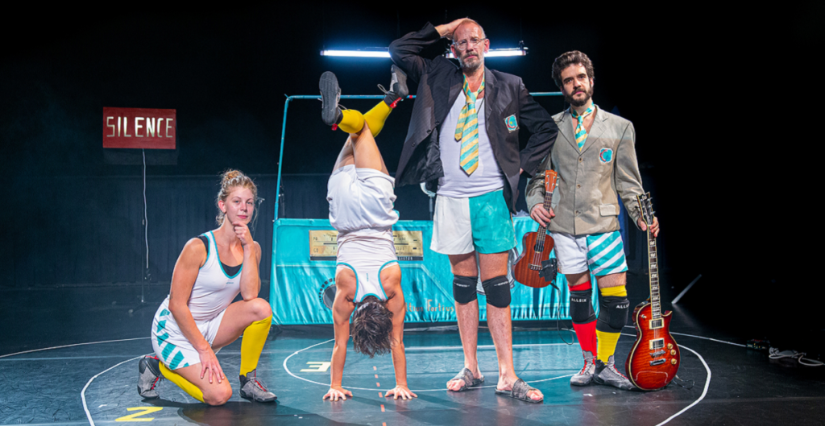 "Radio Citius Altius Fortius", cirque musical à la Salle Louis-Claude ...