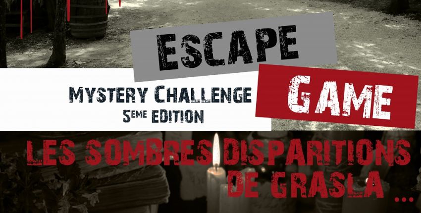 Mystery Challenge, escape game éphémère "LES SOMBRES DISPARITIONS DE ...